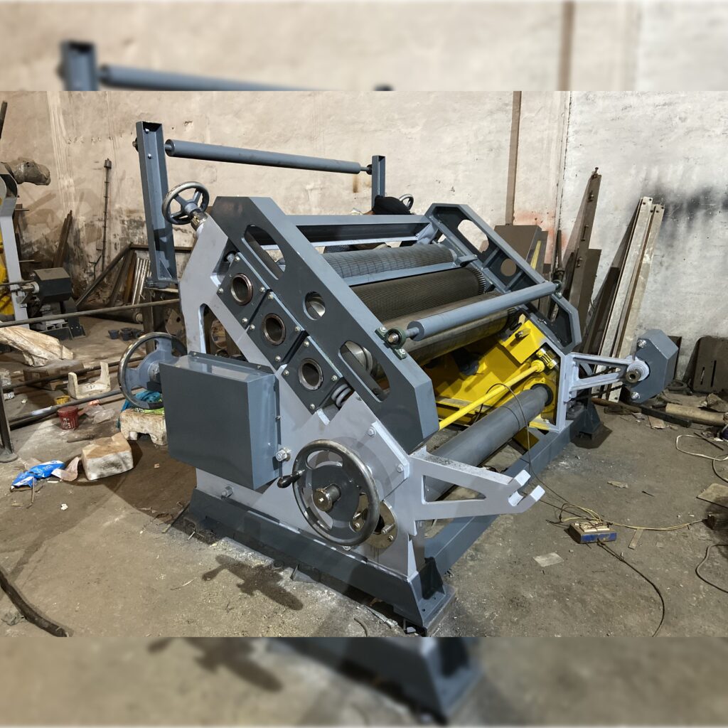 Oblique Type Corrugation Machine for Paper Processing